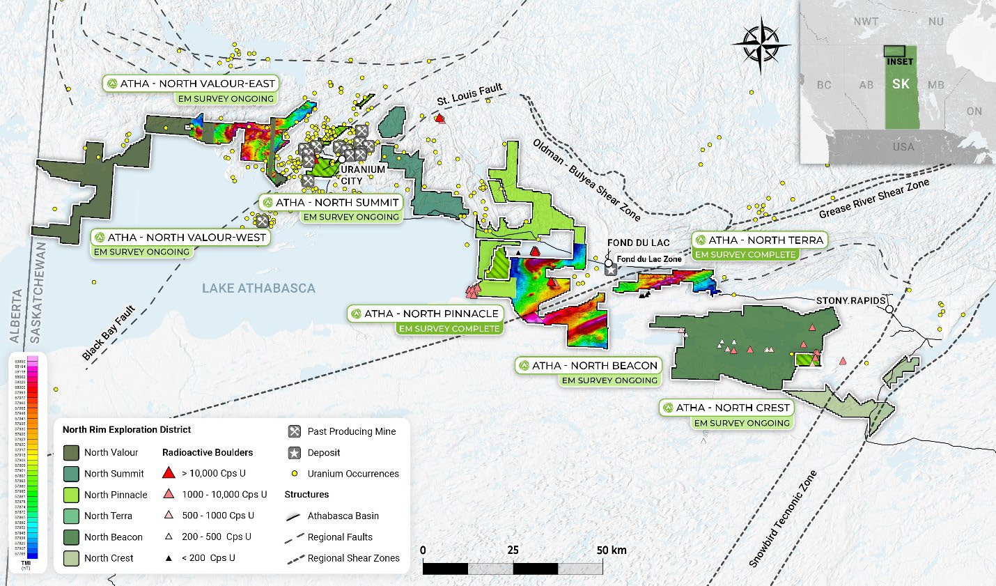 Atha Energy identifies high-priority electromagnetic target coincident ...